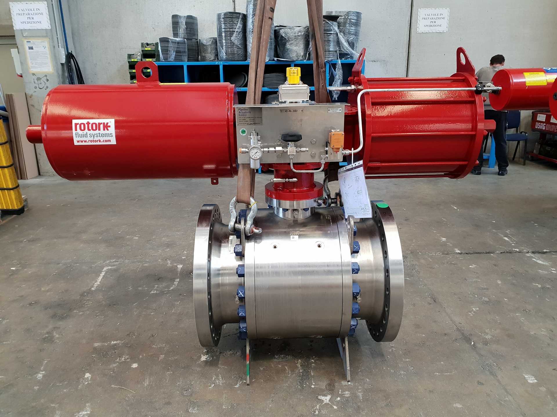 Actuated Valve | Pipeline Actuation Control