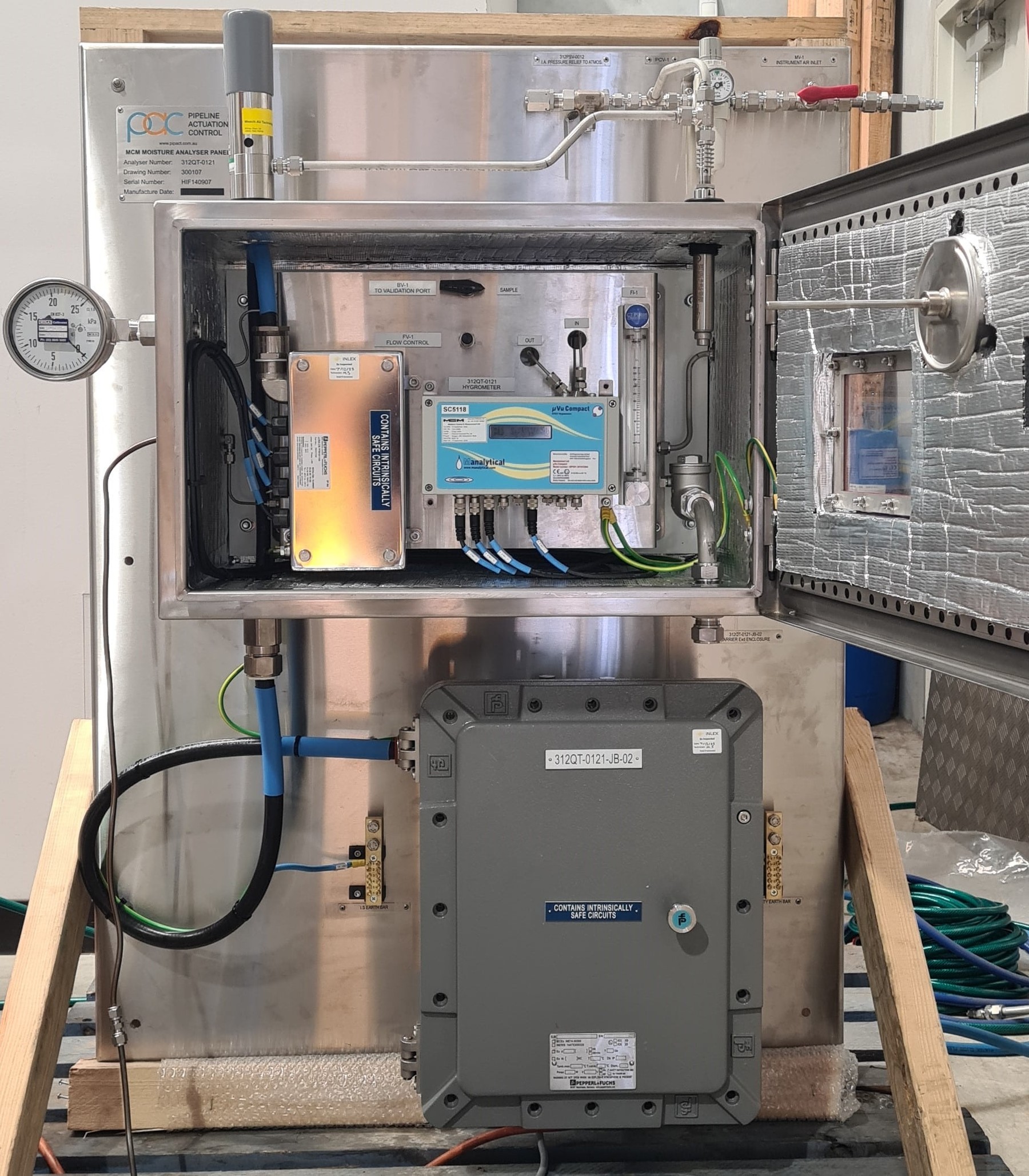 Moisture Analyser Systems | Pipeline Actuation Control