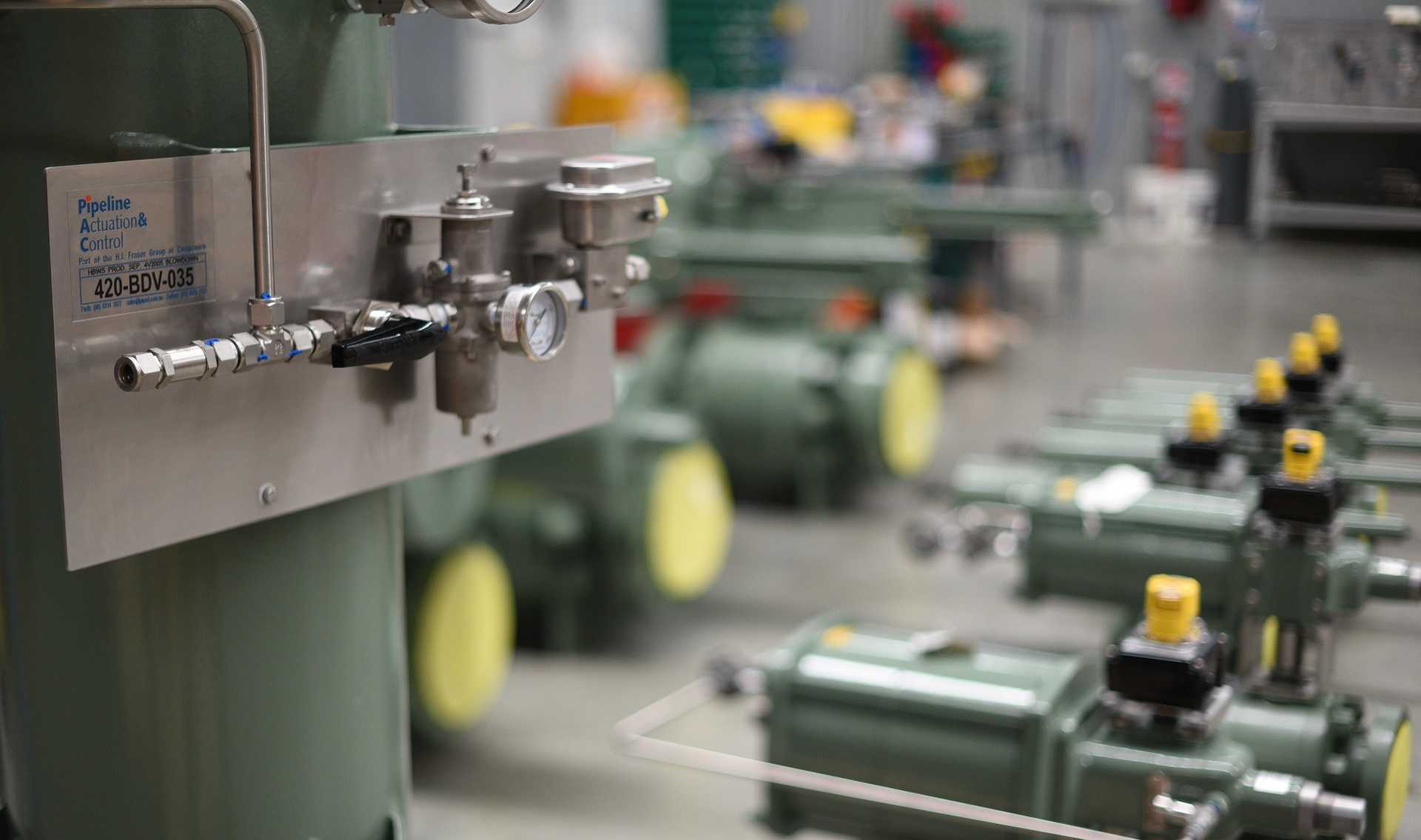 Actuated Valve | Pipeline Actuation Control